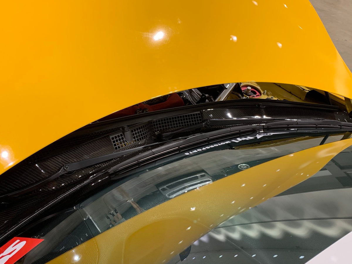 Carbon Fiber Windshield Cowl Cover – Fly1 Motorsports